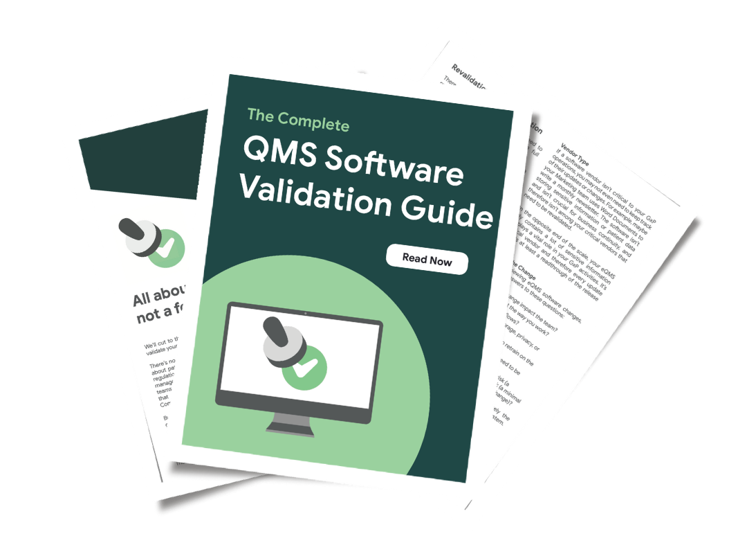 3 methods to simplify QMS software validation