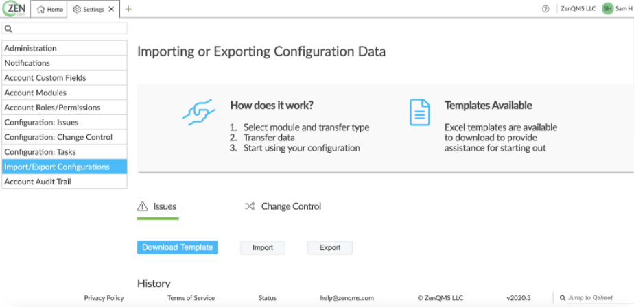 Configure like a pro with ZenQMS’ new Import/Export tool